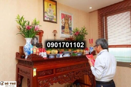 Hướng dẫn lập bàn thờ cho người mới dọn vào nhà mới - Đồ thờ Tượng Phật